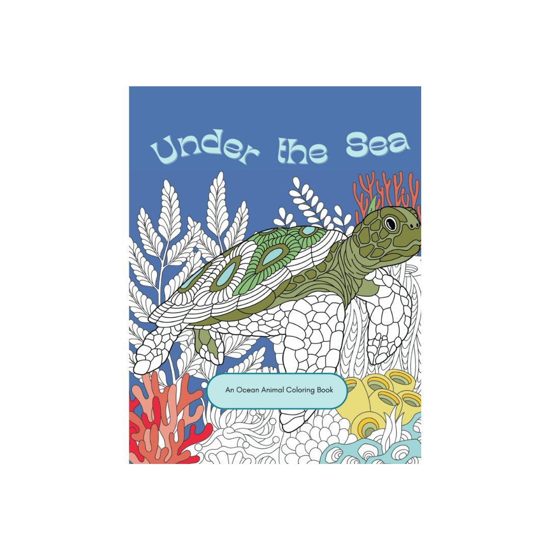 Under The Sea Coloring Book – Jellybeans